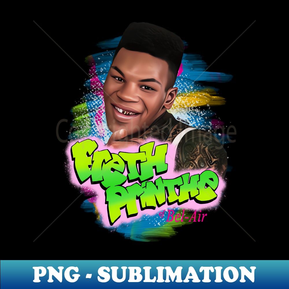 Mike Tyson - The Fresh Prince - Aesthetic Sublimation Digita - Inspire ...