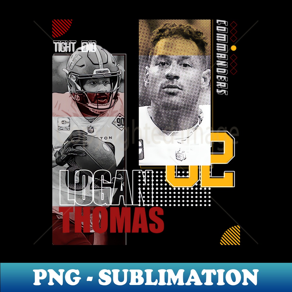 Logan Thomas football Paper Poster Commanders 7 - High-Resol | Inspire ...