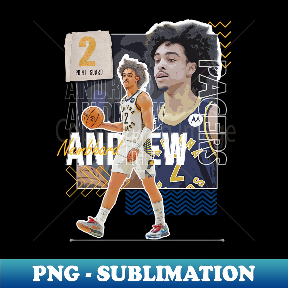 Andrew Nembhard basketball Paper Poster Pacers 6 - Exclusive | Inspire ...