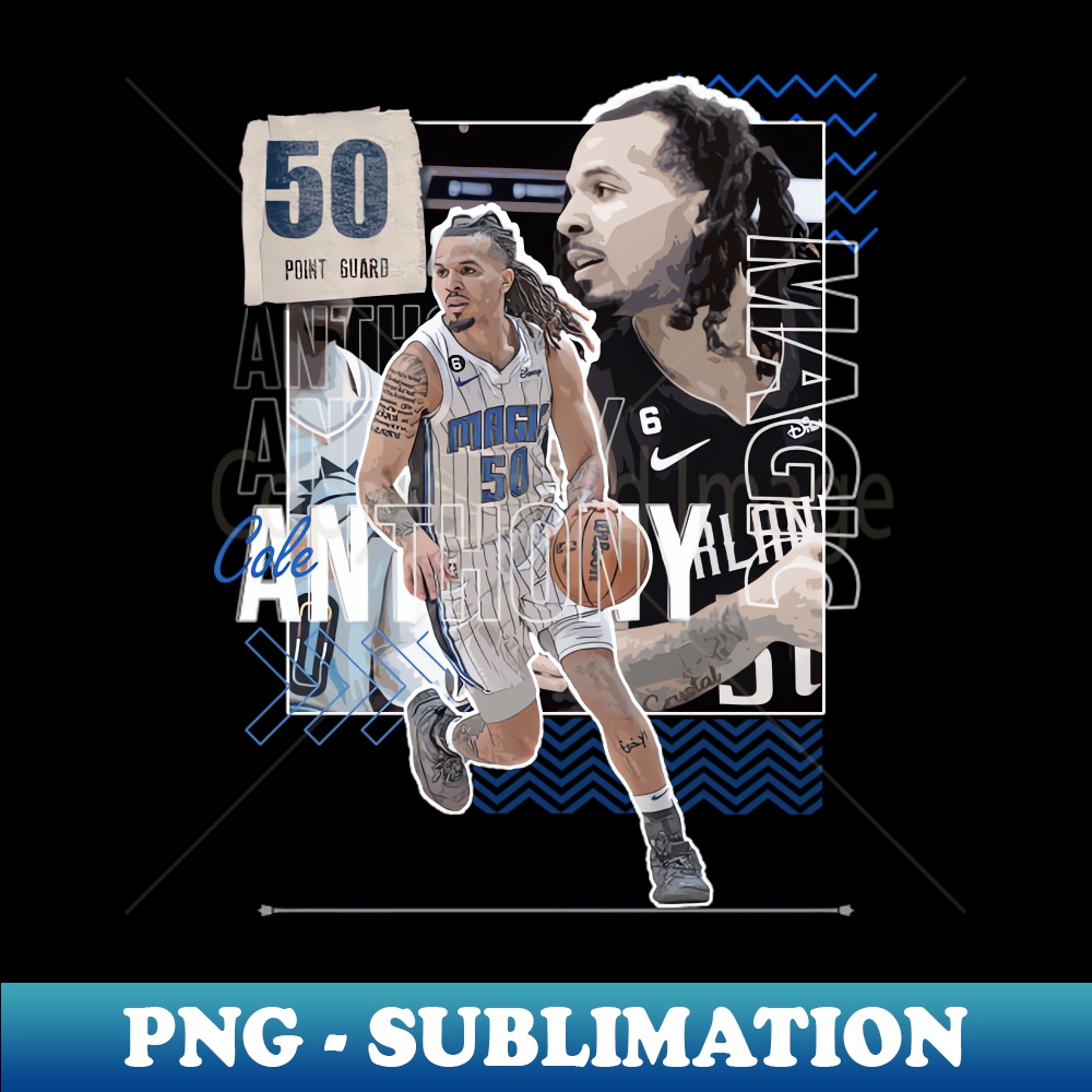 Cole Anthony basketball Paper Poster Magic 6 - Instant PNG S | Inspire ...