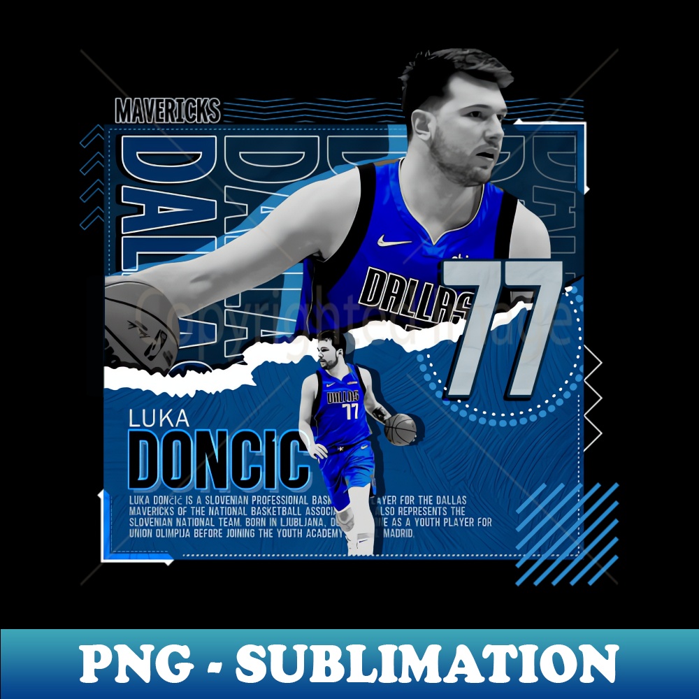 Luka Doncic Basketball Paper Poster Mavericks - Unique Subli | Inspire ...