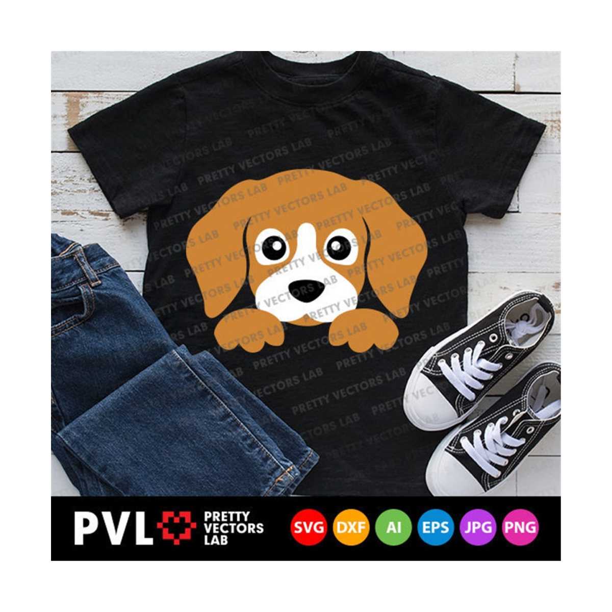 Puppy Face Svg, Dog Svg, Cute Puppy Cut Files, Pet Svg Dxf E - Inspire ...