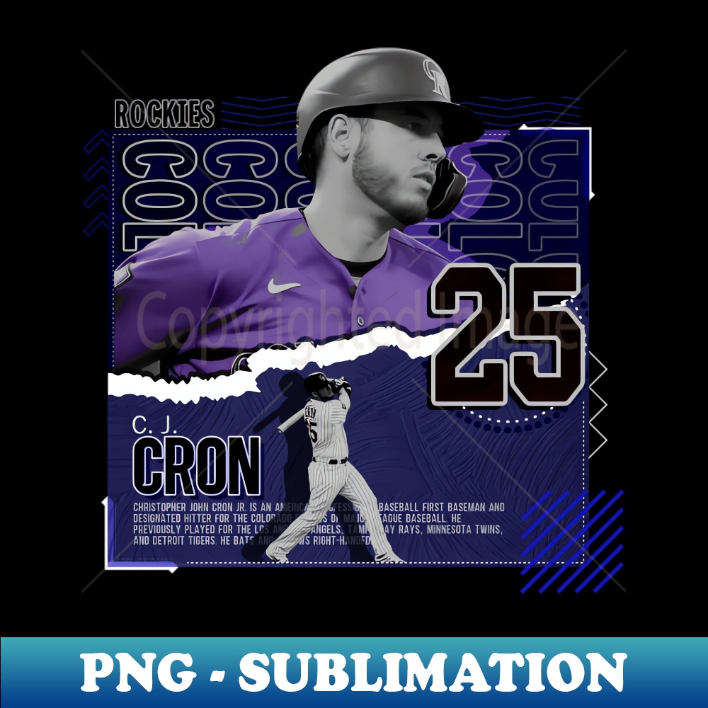 CJ Cron Baseball Paper Poster Rockies - Modern Sublimation P | Inspire ...