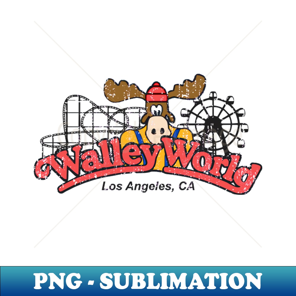 Vacation Walley World - High-Resolution PNG Sublimation File | Inspire ...
