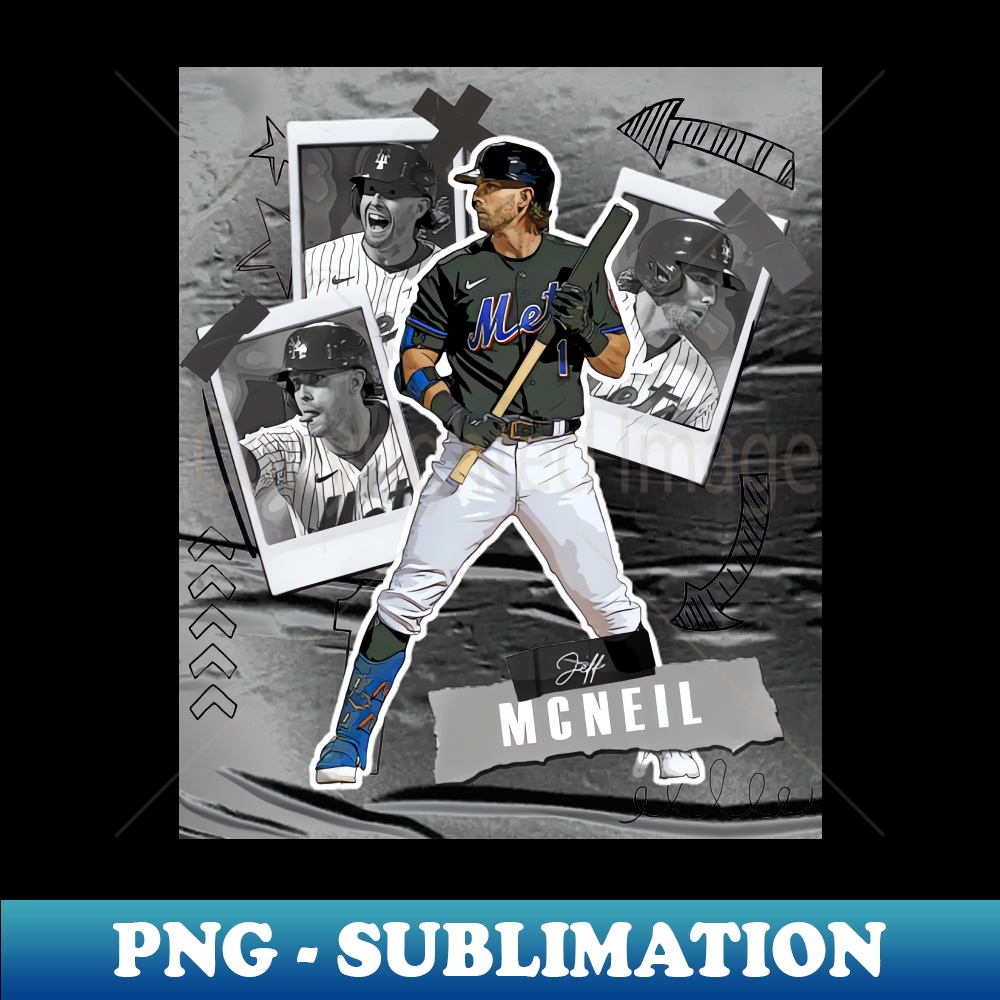 Jeff McNeil baseball Paper Poster Mets 5 - Artistic Sublimat | Inspire ...