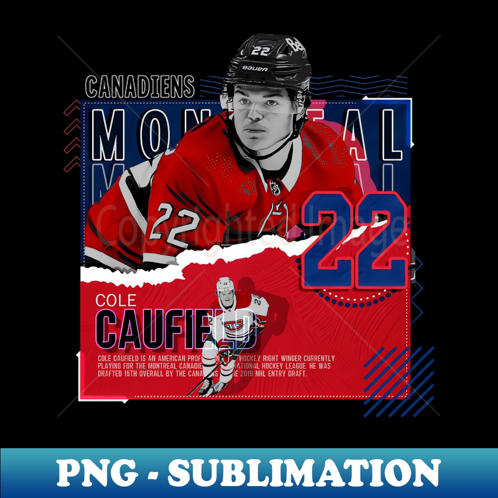Cole Caufield Hockey Paper Poster Canadiens - Unique Sublima | Inspire ...