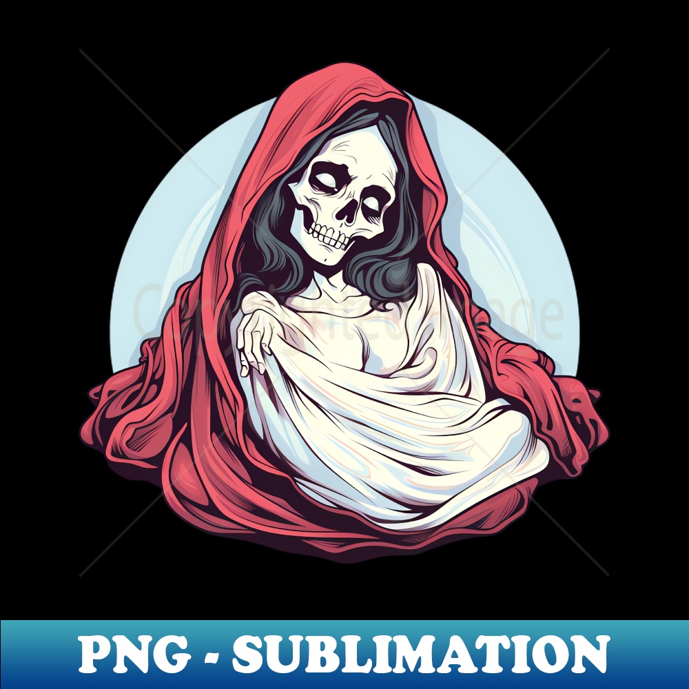 Mystical Presence Red Robed Figure of Death - Embrace the En | Inspire ...