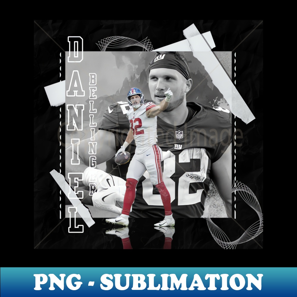 Daniel Bellinger Football Paper Poster Giants 3 - High-Quali | Inspire ...