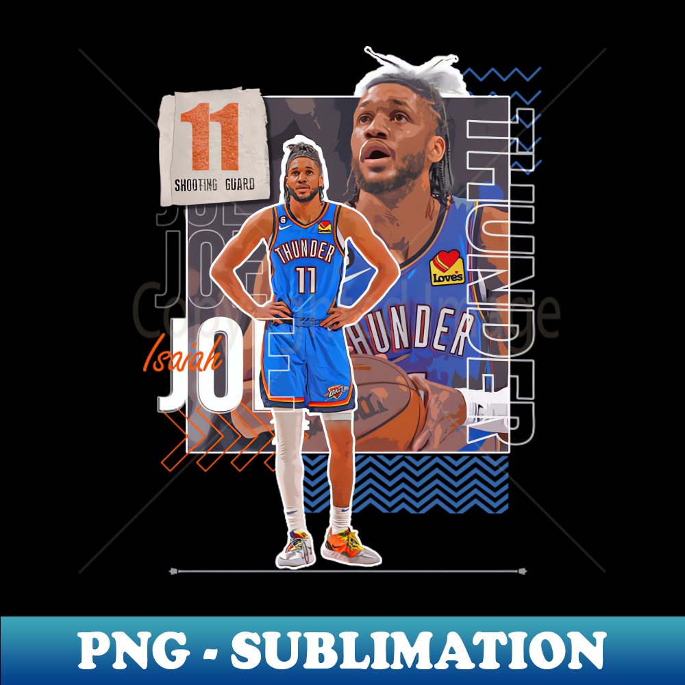 Isaiah Joe basketball Paper Poster Thunder 6 - Special Editi - Inspire ...