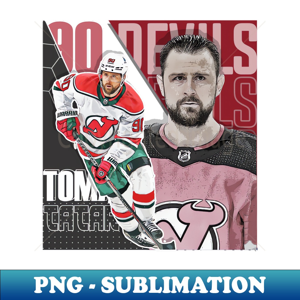 Tomas Tatar Hockey Design Poster Devils - Signature Sublimat | Inspire ...