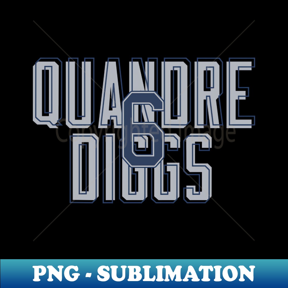 Quandre Diggs 6 - PNG Transparent Sublimation File - Unleash | Inspire ...