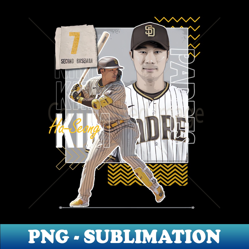 Ha-Seong Kim baseball Paper Poster Padres 6 - Exclusive Subl | Inspire ...
