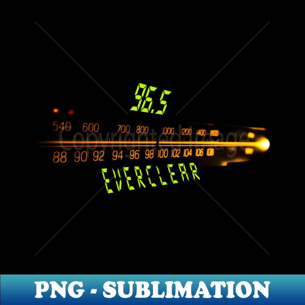 Everclear analog radio tuner - Aesthetic Sublimation Digital | Inspire ...