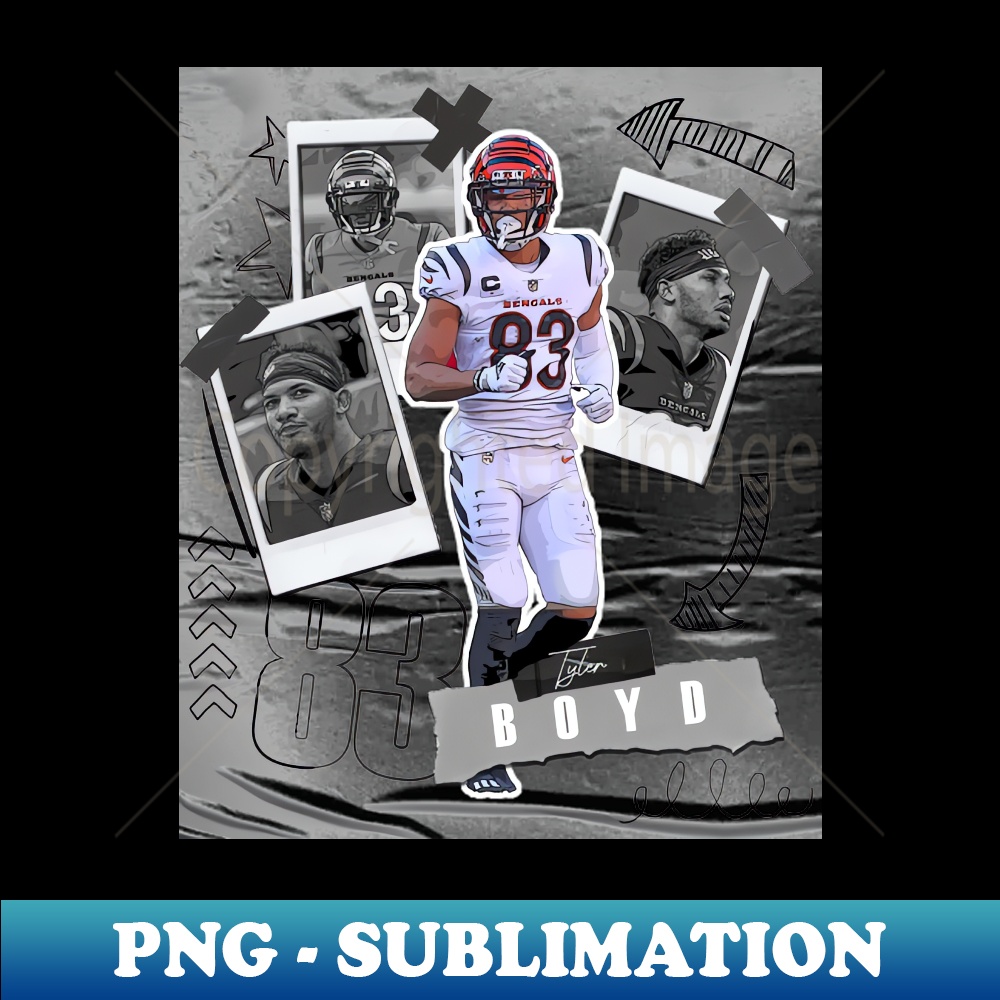 Tyler Boyd football Paper Poster Bengals 5 - Exclusive PNG S - Inspire ...