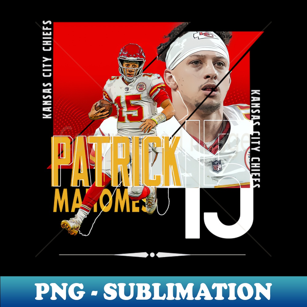 Patrick Mahomes football Paper Poster Chiefs 4 - PNG Transpa - Inspire ...