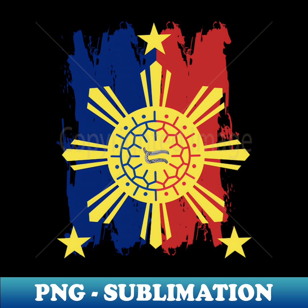 Philippine Flag 3 Stars Sun Baybayin - DA RA - PNG Trans | Inspire Uplift