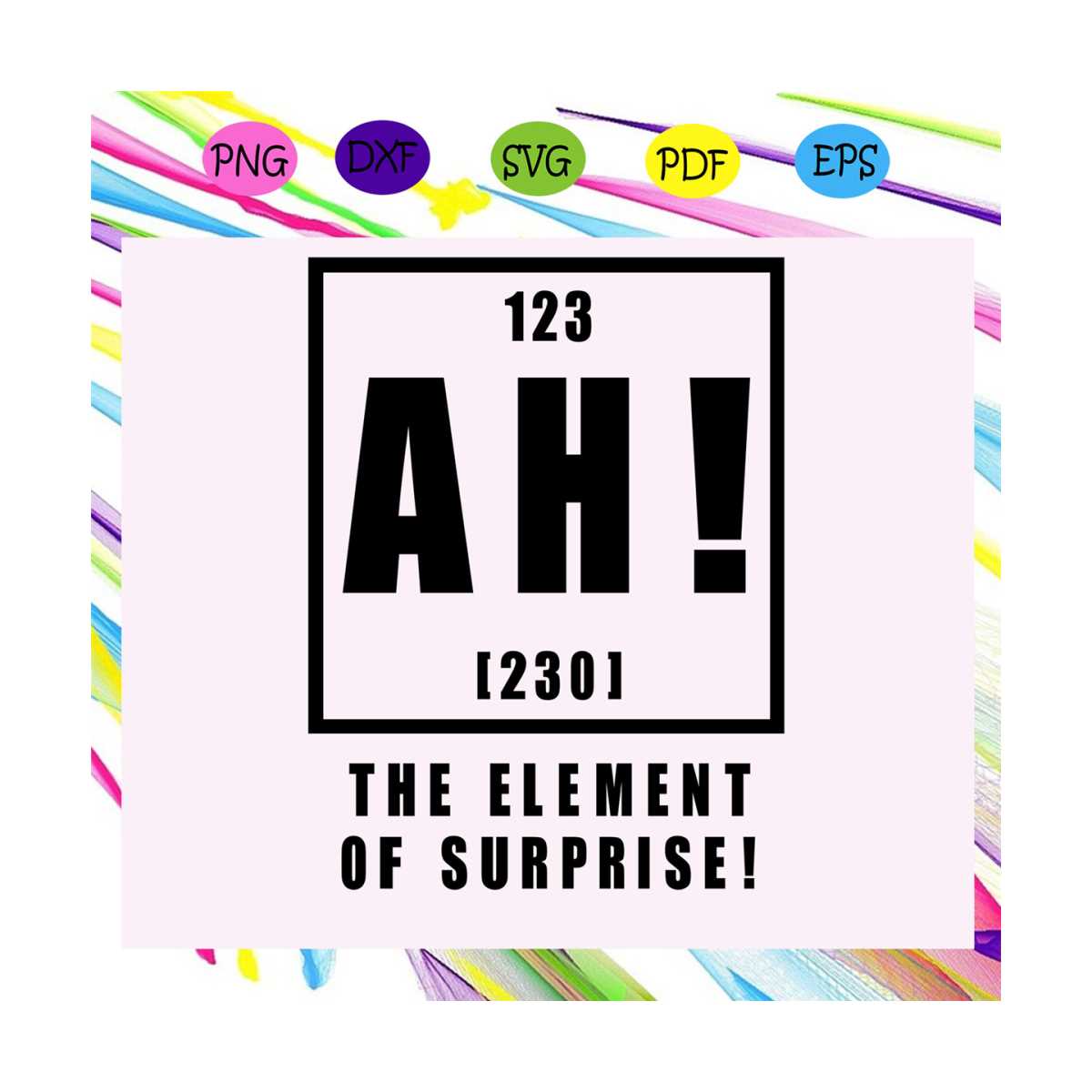 The element of surprise,surprise svg, surprise gifts, surpri | Inspire ...