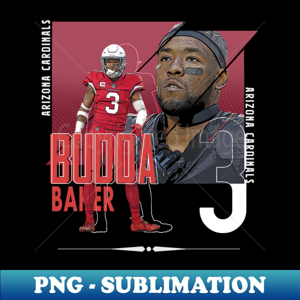 Budda Baker football Paper Poster Cardinals 4 - Instant Subl | Inspire ...