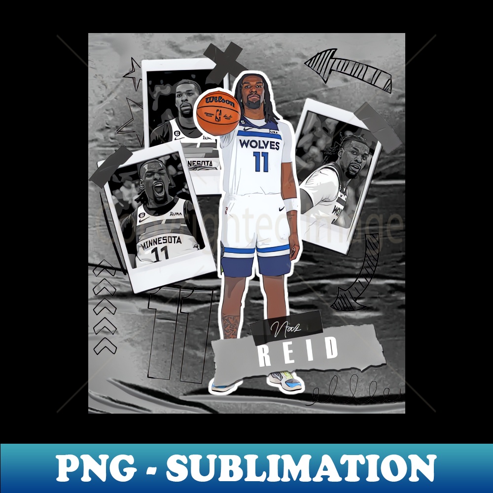 Naz Reid Basketball Paper Poster Timberwolves 5 - Exclusive | Inspire ...