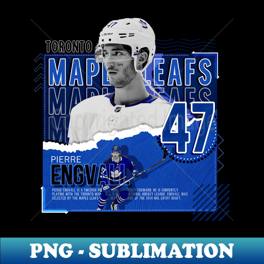 Pierre Engvall Hockey Paper Poster Maple Leafs - PNG Transpa - Inspire ...