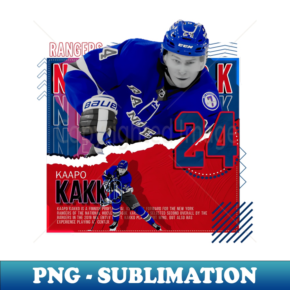 Kaapo Kakko Hockey Paper Poster Rangers - Special Edition Su | Inspire ...