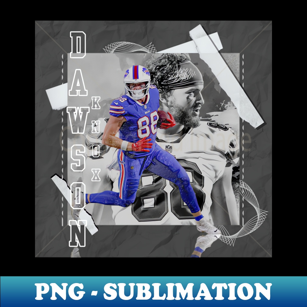 Dawson Knox Football Paper Poster Bills 3 - Stylish Sublimat | Inspire ...
