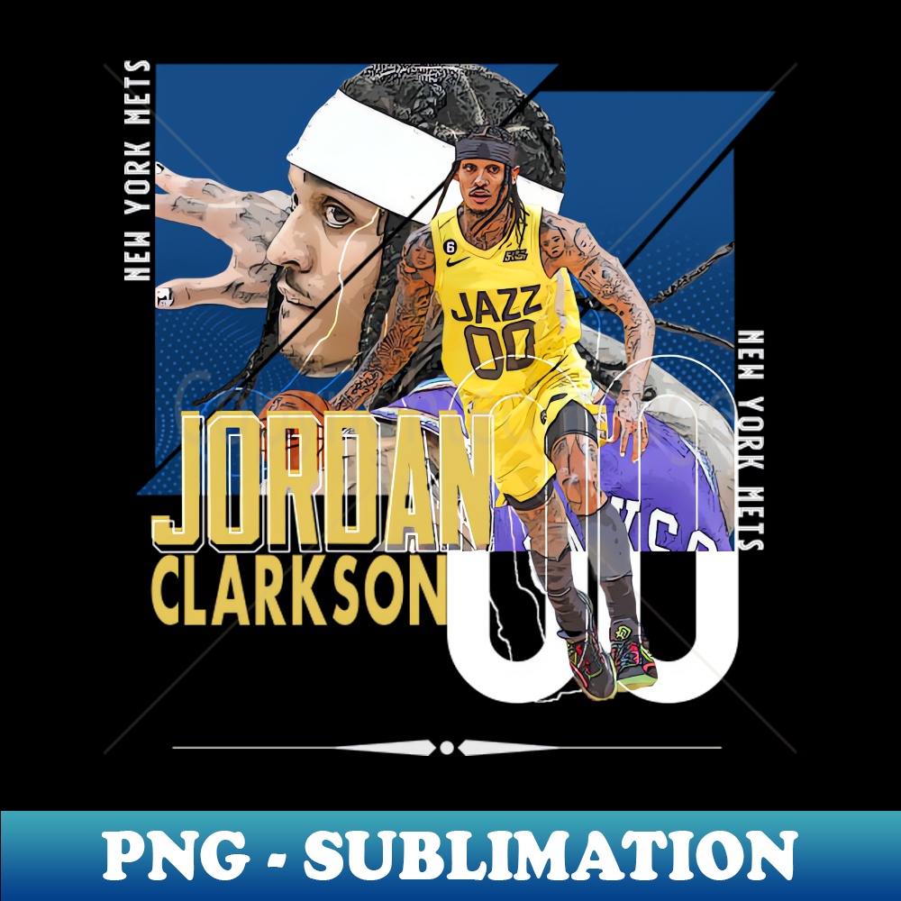 Jordan Clarkson Basketball Paper Poster Trail Jazz 4 - Digit | Inspire ...