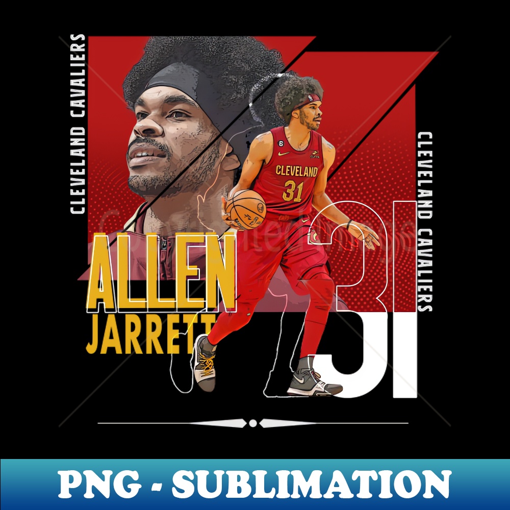 Jarrett Allen Basketball Paper Poster Trail Cavaliers 4 - Pr | Inspire ...