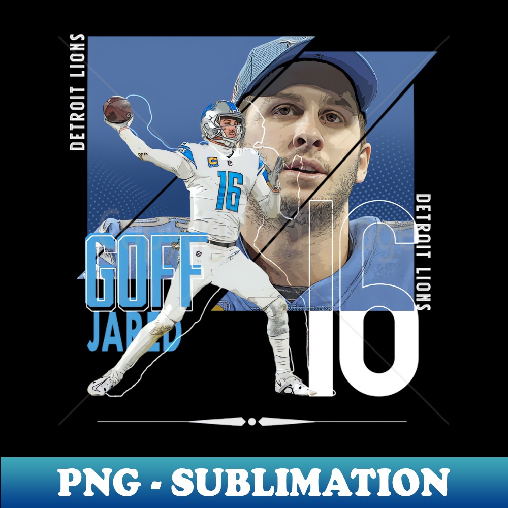 Jared Goff football Paper Poster Lions 4 - PNG Transparent D | Inspire ...