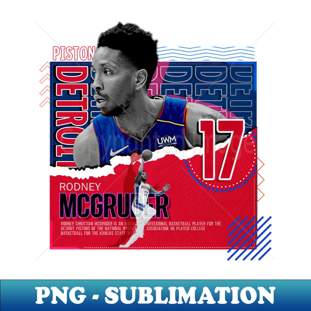 Rodney McGruder Basketball Paper Poster Pistons - Premium Su - Inspire ...