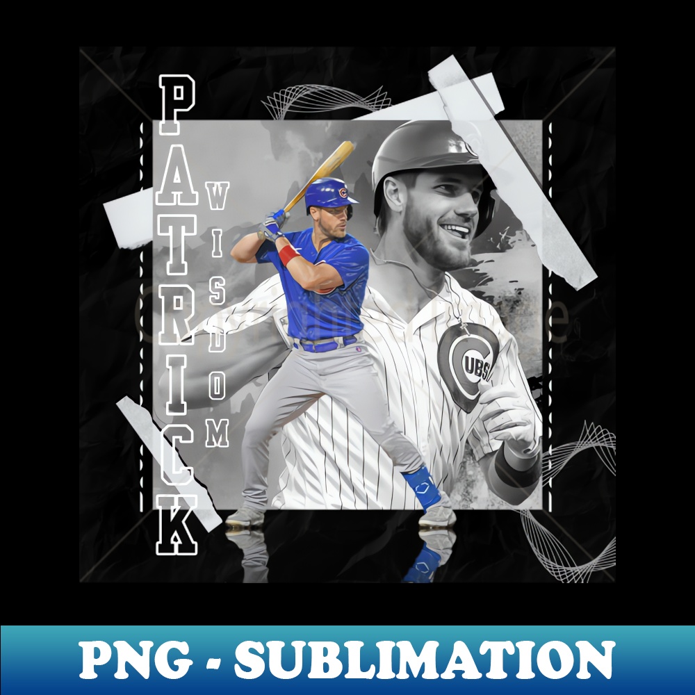 Patrick Wisdom Baseball Paper Poster Cubs 3 - PNG Transparen | Inspire ...