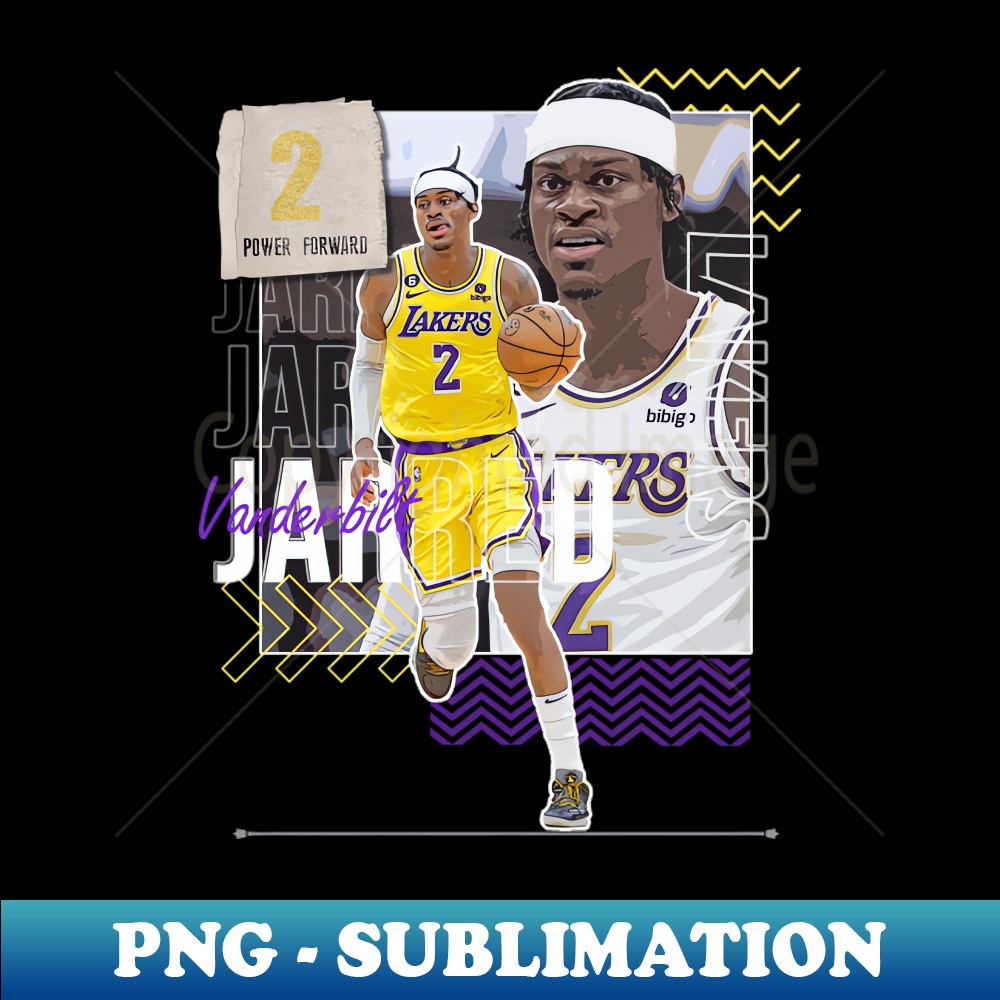 Jarred Vanderbilt basketball Paper Poster Lakers 6 - Premium | Inspire ...