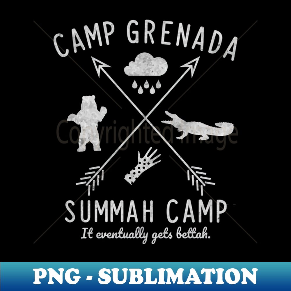 Camp Grenada Summah Camp - PNG Transparent Sublimation File | Inspire ...