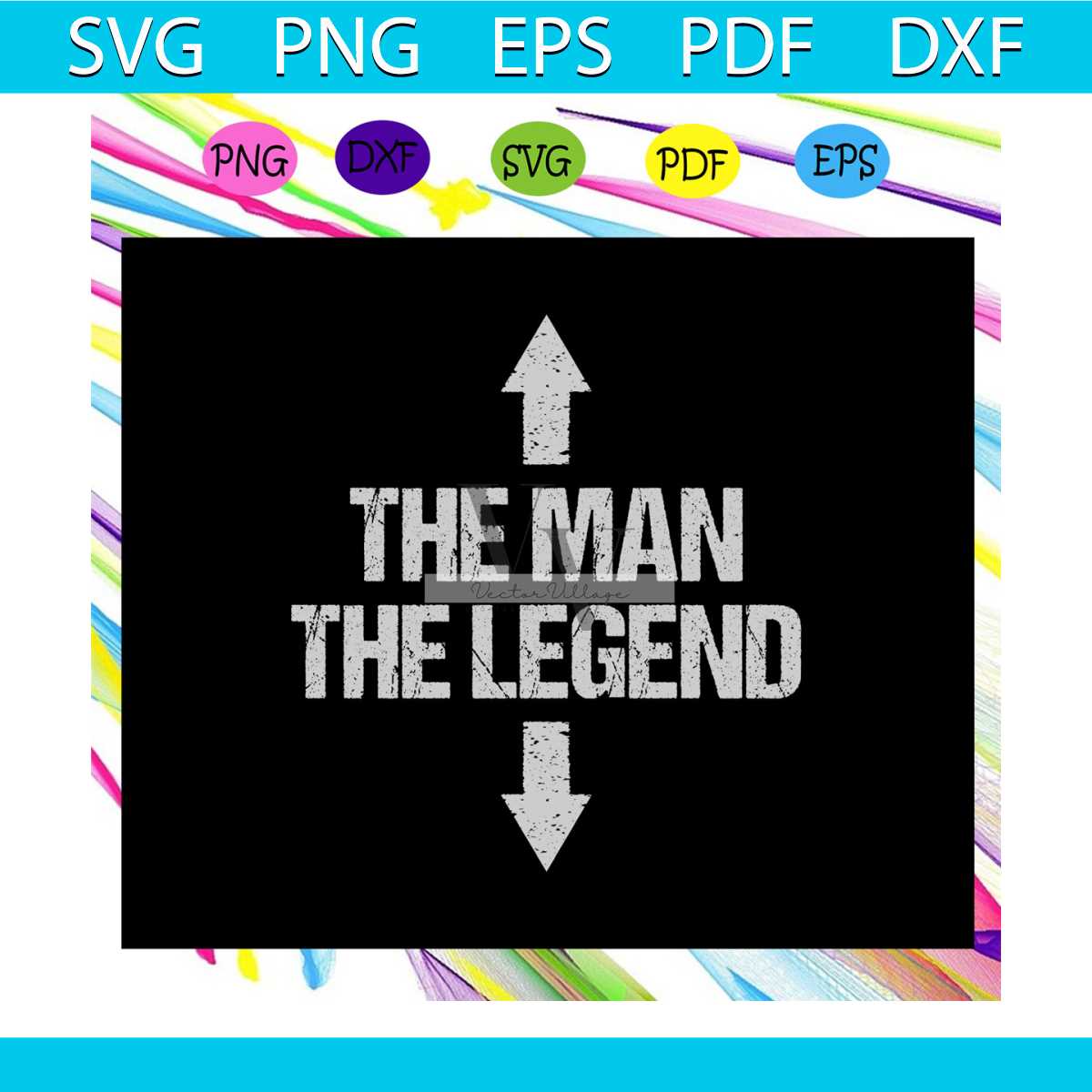 The man the legend svg, the man svg, the legend, sticker cut | Inspire ...
