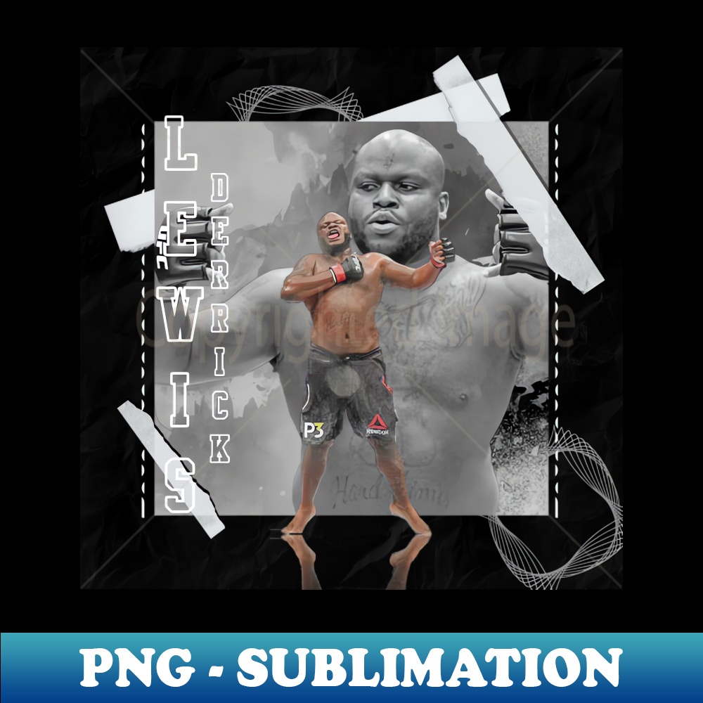 Derrick Lewis UFC Paper Poster Cavaliers 2 - High-Resolution - Inspire ...