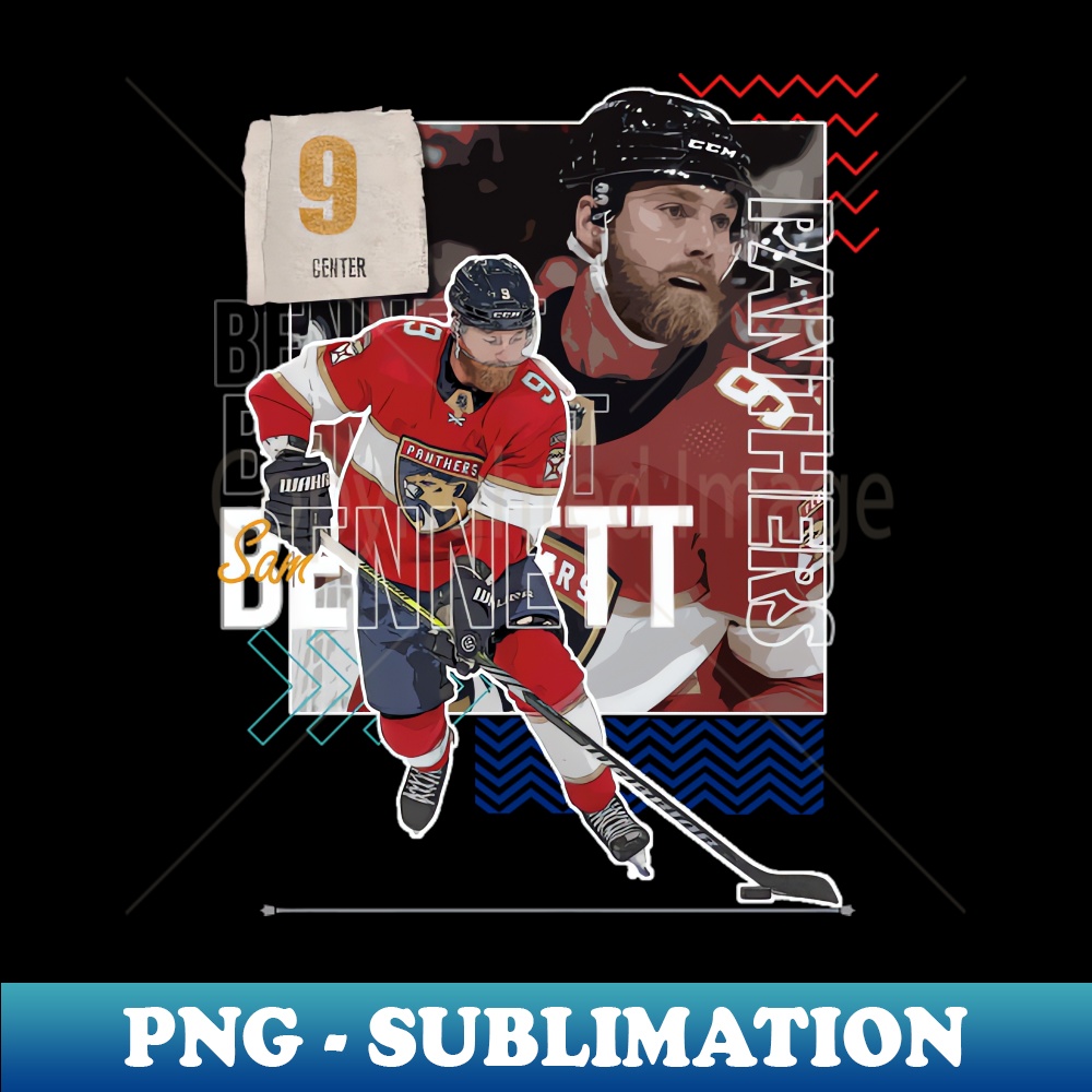 Sam Bennett hockey Paper Poster Panthers 6 - Aesthetic Subli | Inspire ...