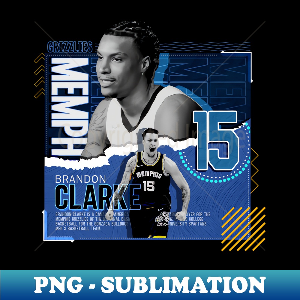 Brandon Clarke Basketball Paper Poster Grizzlies - Unique Su | Inspire ...
