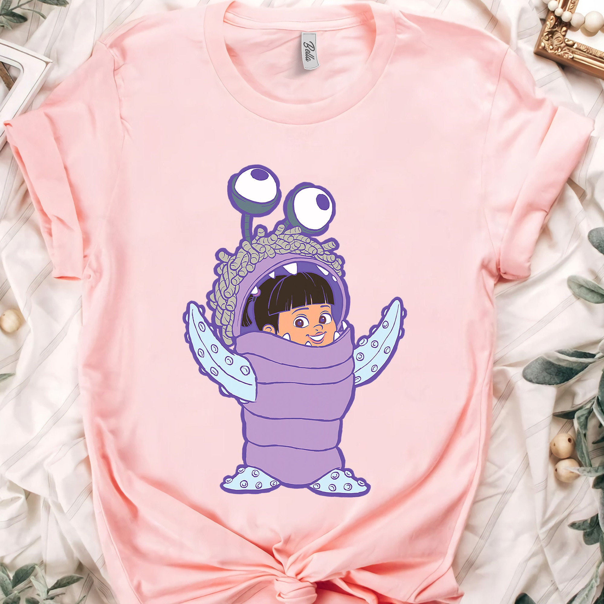 Cute Disney and Pixars Monsters, Inc Boo Pink Shirt, Disneyl | Inspire ...