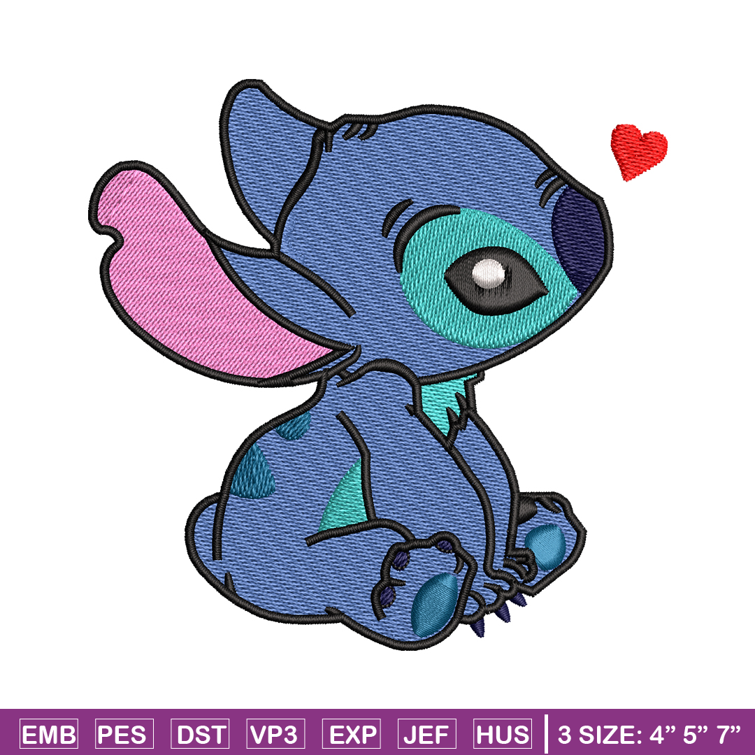 Stitch cartoon embroidery design, Stitch cartoon embroidery, | Inspire ...