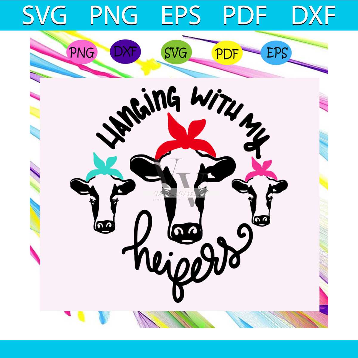 Living with my heifer, heifer svg, heifer, heifer gift, heif | Inspire ...