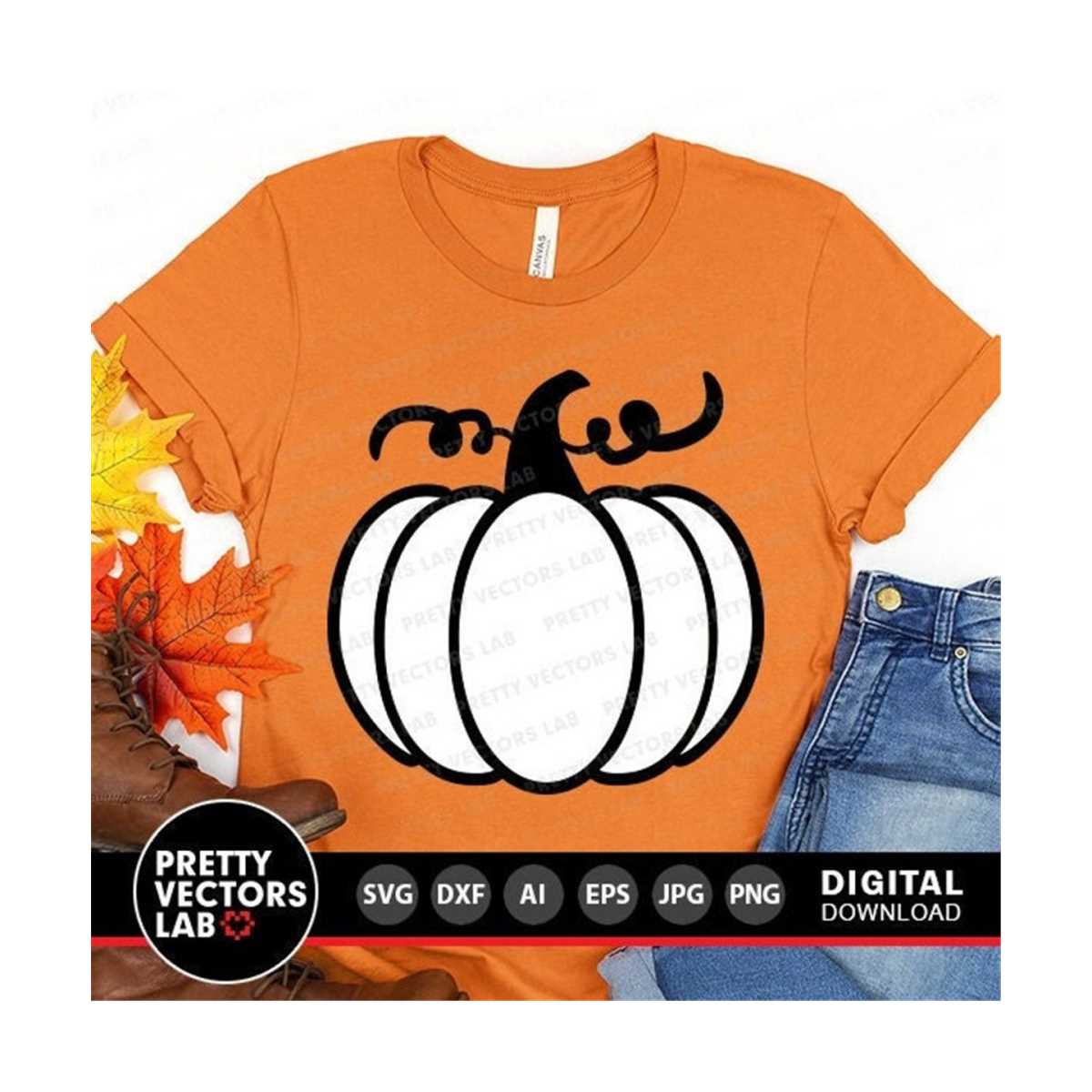 Pumpkin Svg, Halloween Svg, Thanksgiving Svg, Cute Pumpkin S | Inspire ...