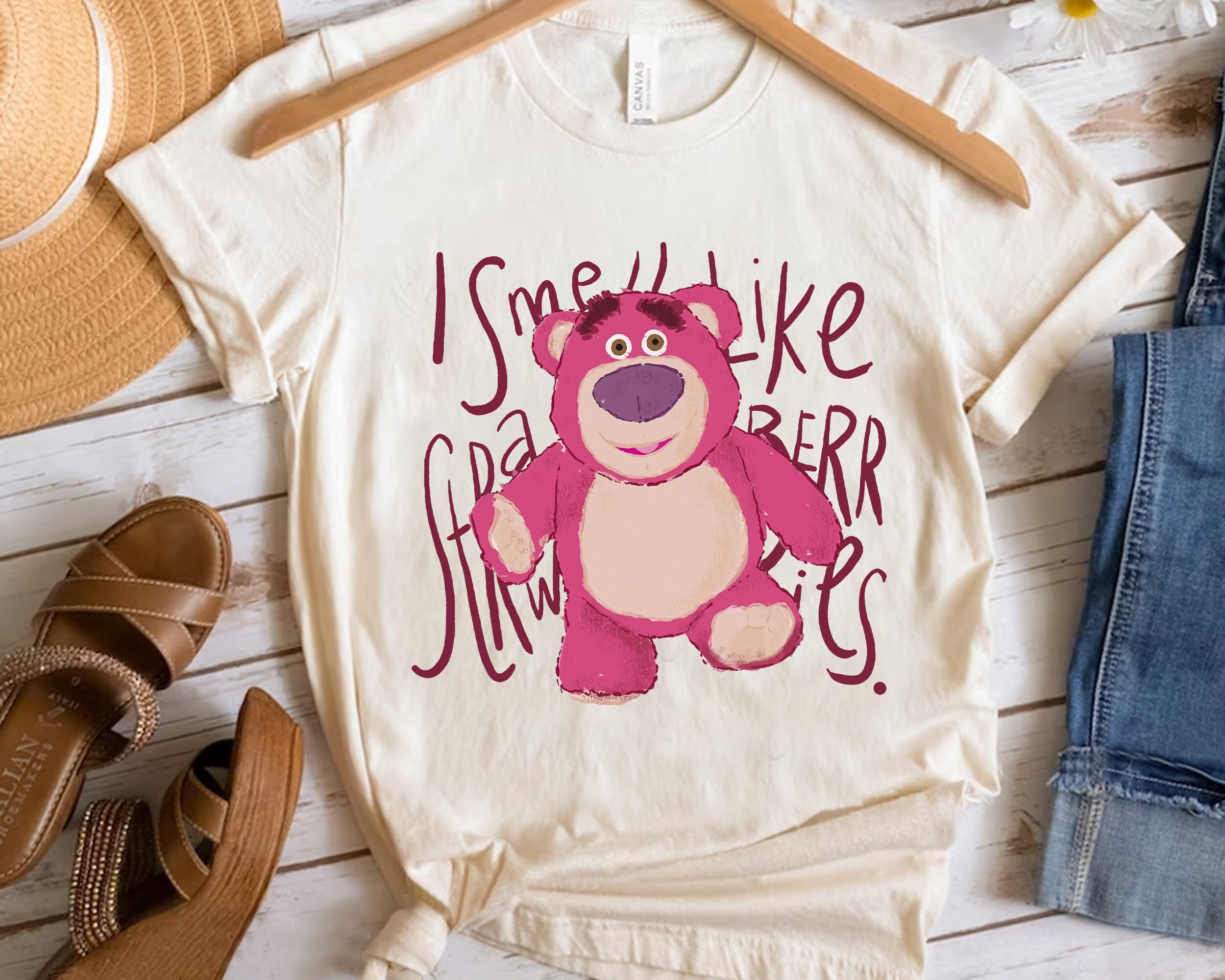 Disney Pixar Toy Story Lotso Bear Smells Like Strawberry Shi | Inspire ...