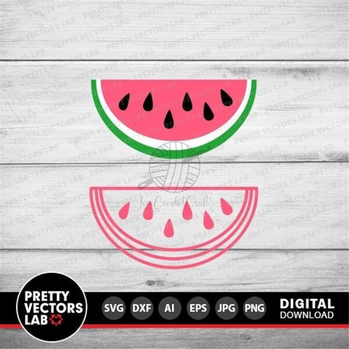 Watermelon Svg, Summer Cut Files, Pink Watermelon Slice Svg - Inspire ...