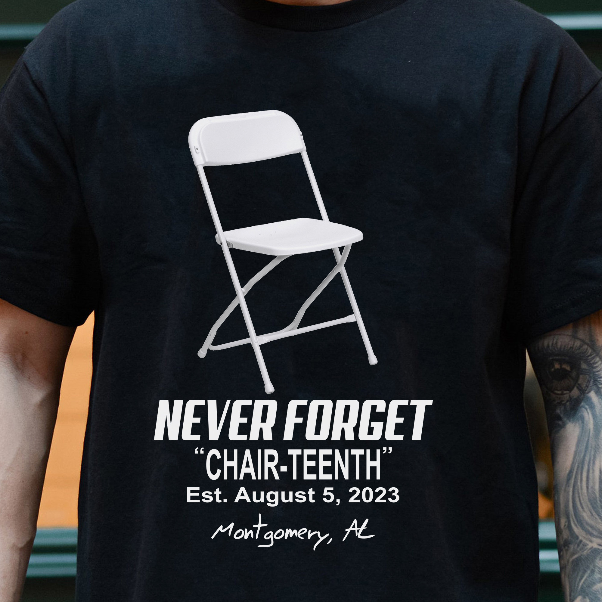 Never Forget Chair-teenth Shirt, The Alabama Brawl Shirt, Fu | Inspire ...