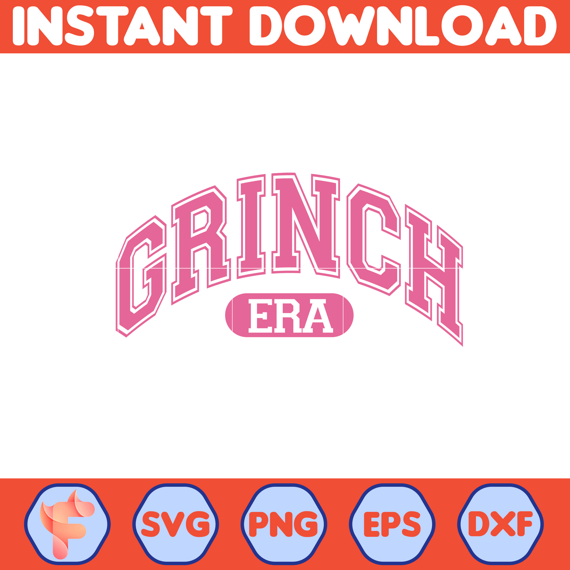 Retro Pink Christmas Svg, Grinch Era Svg, Christmas Svg, Gri | Inspire ...