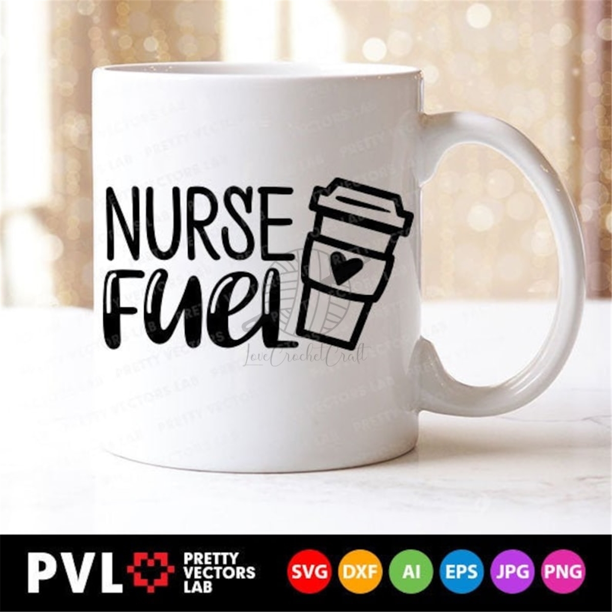 Nurse Fuel Svg, Nurse Saying Svg, Health Medical Svg, Coffee - Inspire ...
