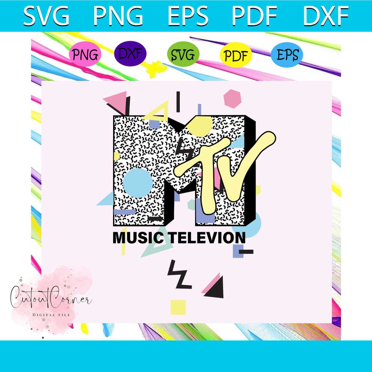 MTV music television, mtv, mtv svg, mtv logo, mtv channel, m | Inspire ...