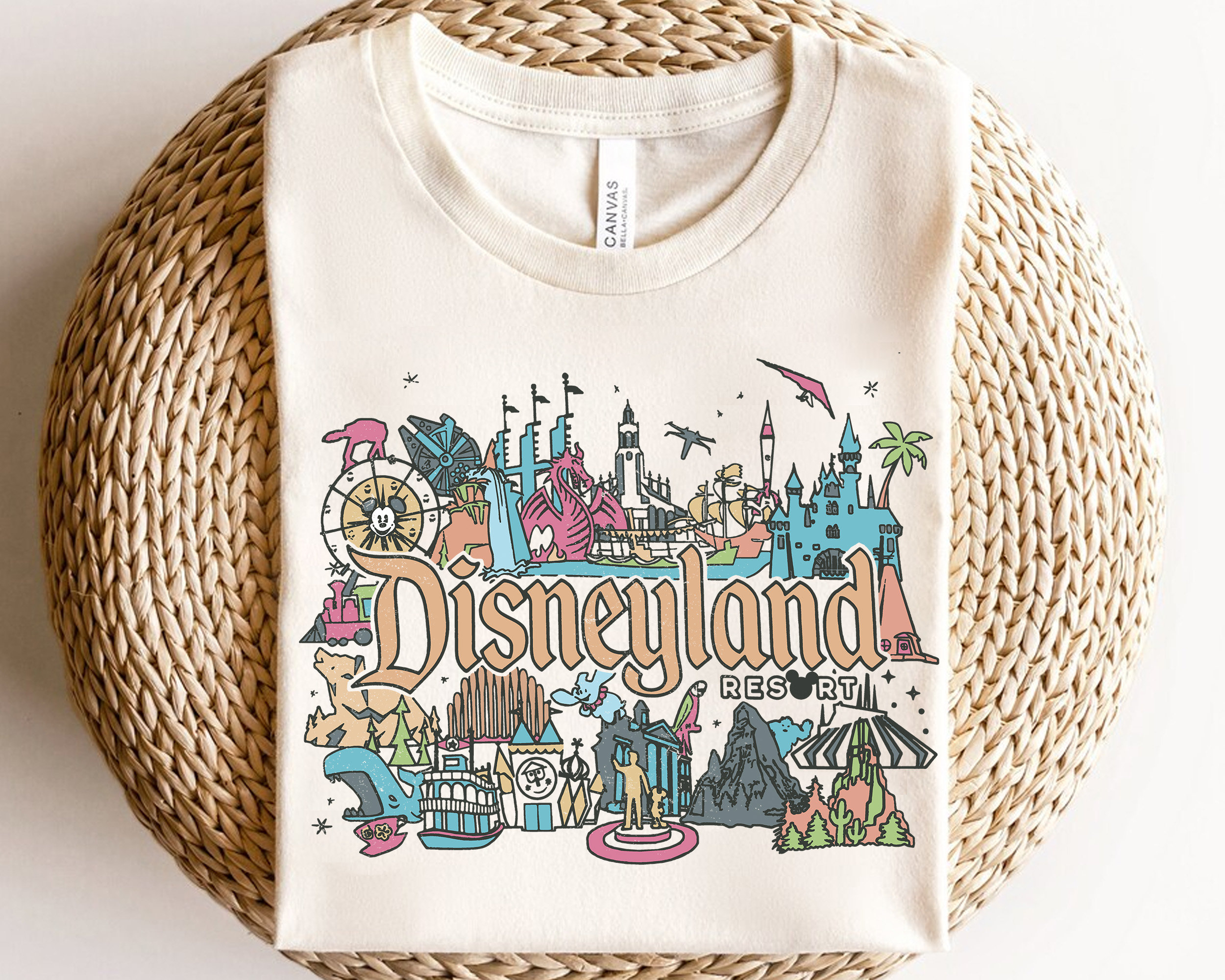 Disneyland Resort Happiest Place on Earth Vintage Shirt, Mag - Inspire ...