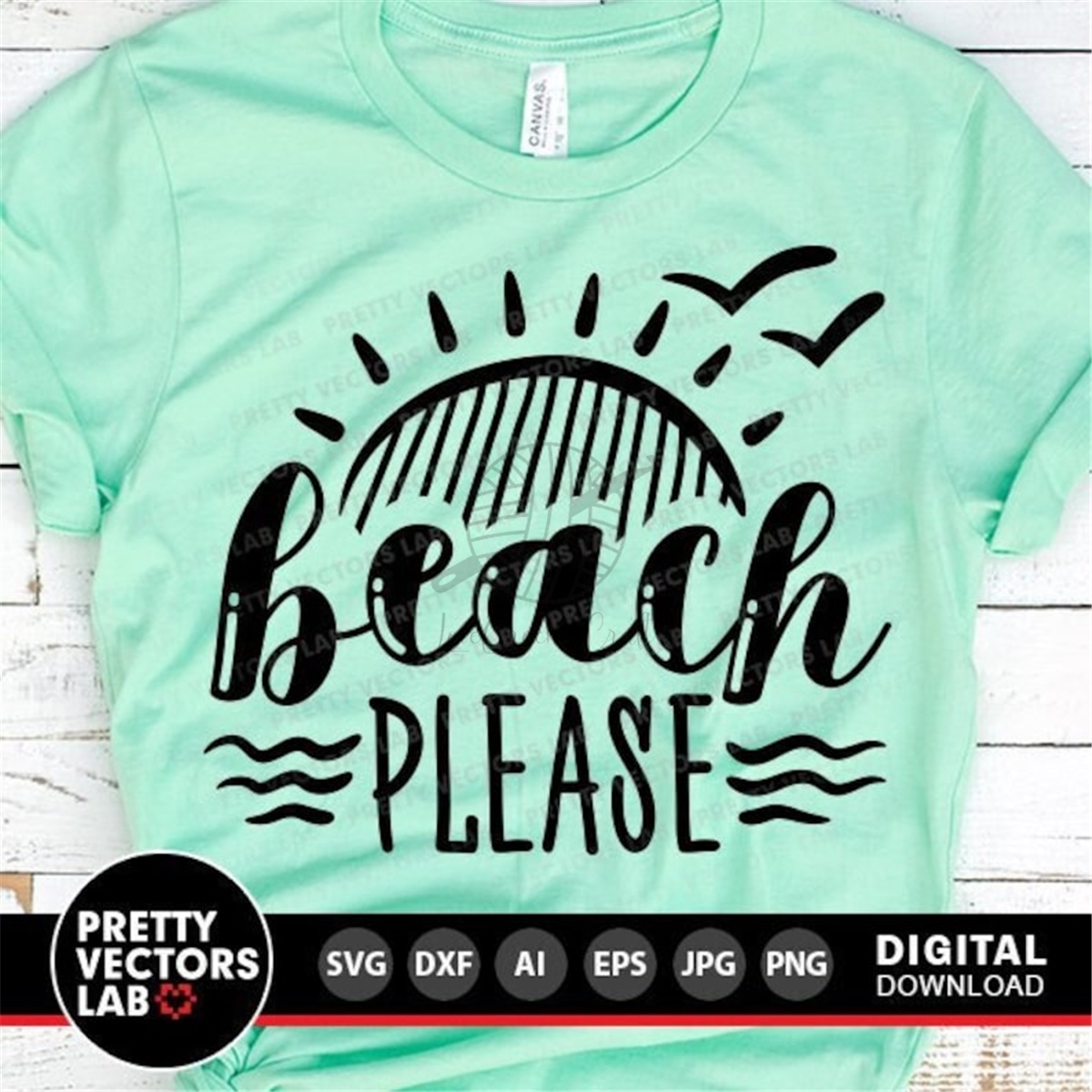 Beach Please Svg, Summer Cut Files, Vacation Svg, Dxf, Eps, | Inspire ...