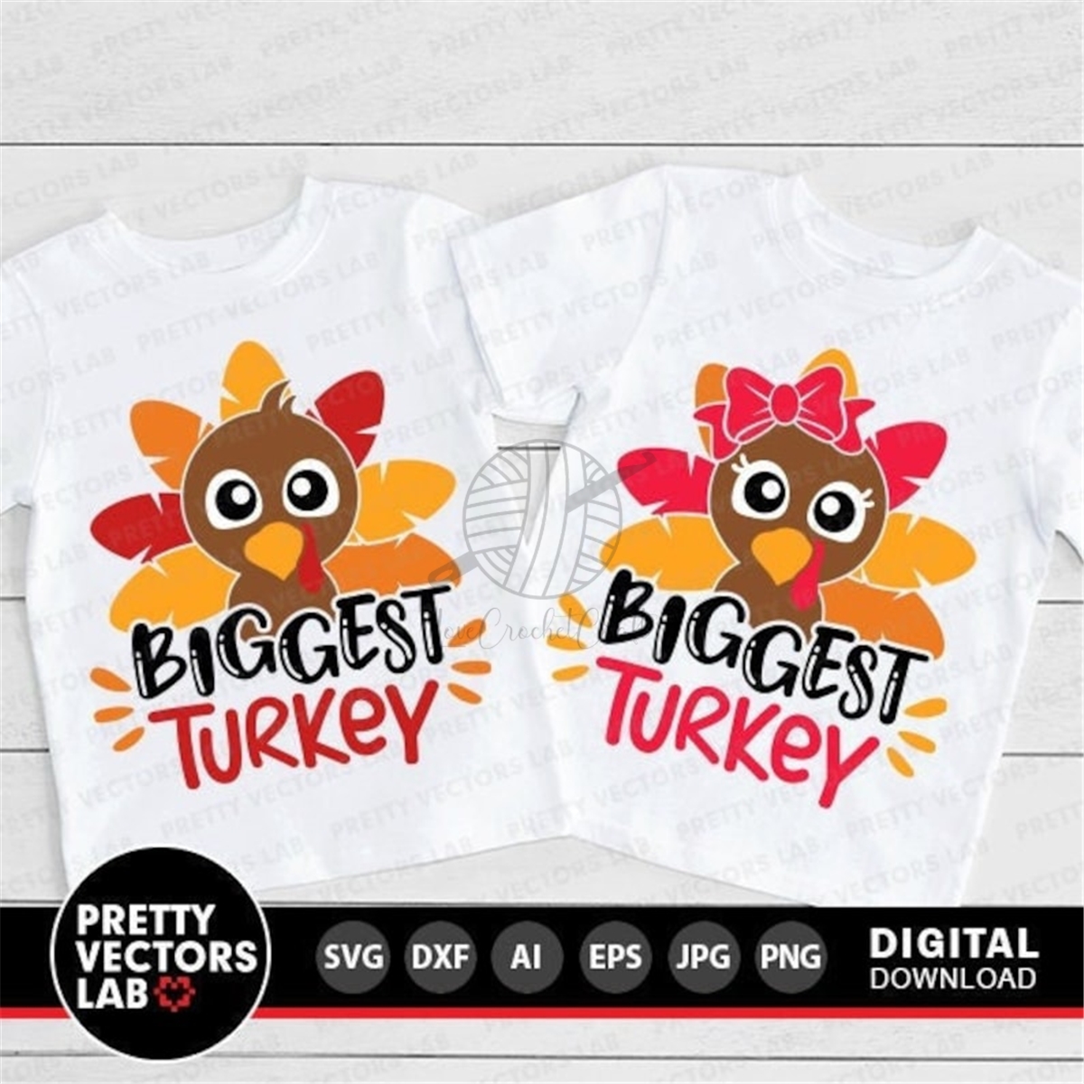 Biggest Turkey Svg, Turkeys Cut Files, Thanksgiving Svg, Dxf | Inspire ...
